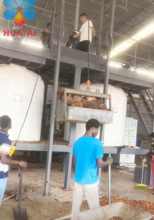 2TPH palm oil processing plant in Ghana